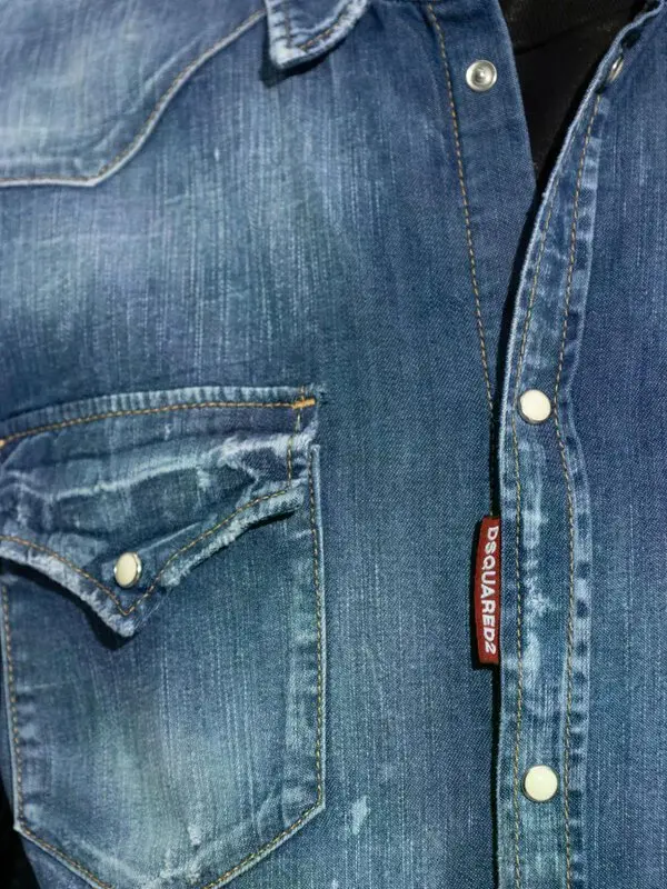 Dsquared2 Denim Shirt - Blue
