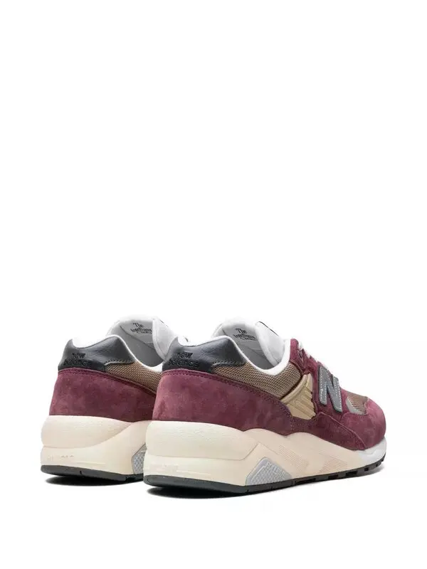 NEW BALANCE 580 Panelled Sneakers - Red