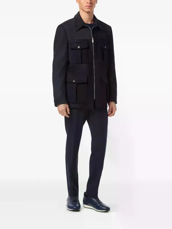 BILLIONAIRE Zip-up Jacket - Blue