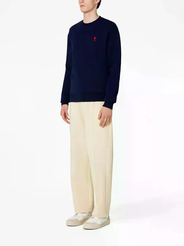 AMI Paris De Cœur Cotton Sweatshirt