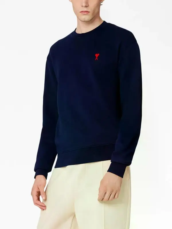 AMI Paris De Cœur Cotton Sweatshirt