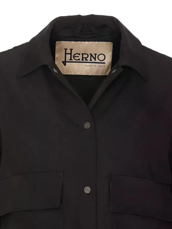 Herno Twill Shirt Jacket