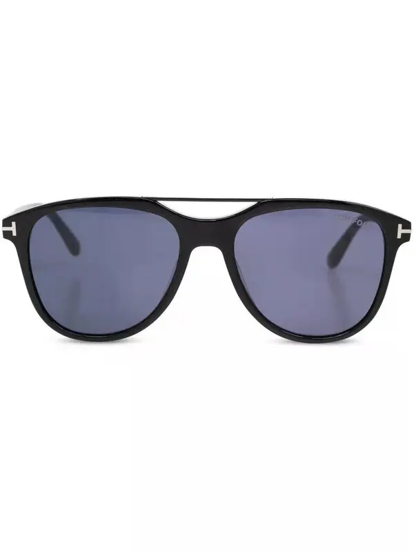 TOM FORD Damian 02 Pilot-frame Sunglasses - Black