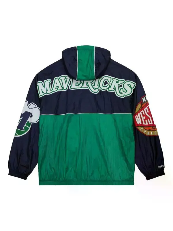 Mitchell & Ness Dallas Mavericks Team 2.0 Hooded Jacket