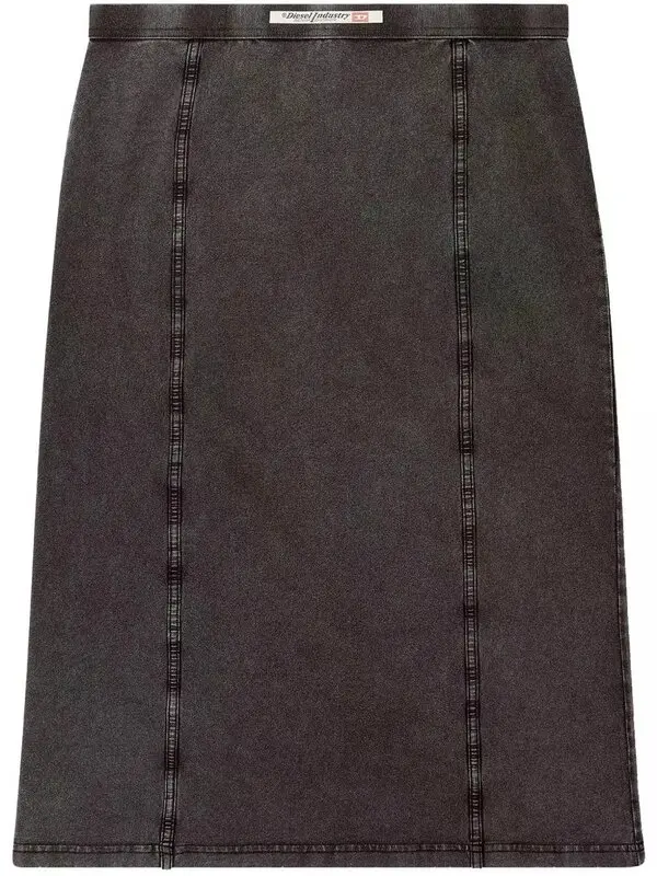 DIESEL® Mid-length Denim Skirt