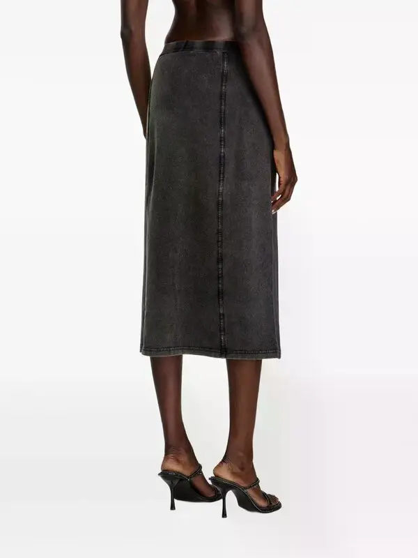DIESEL® Mid-length Denim Skirt