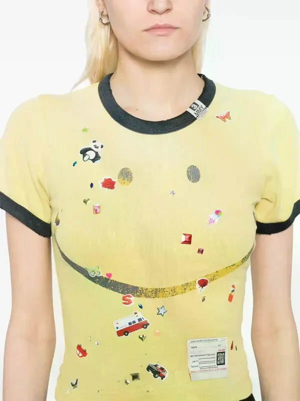 Mihara Yasuhiro Graphic Print T-shirt