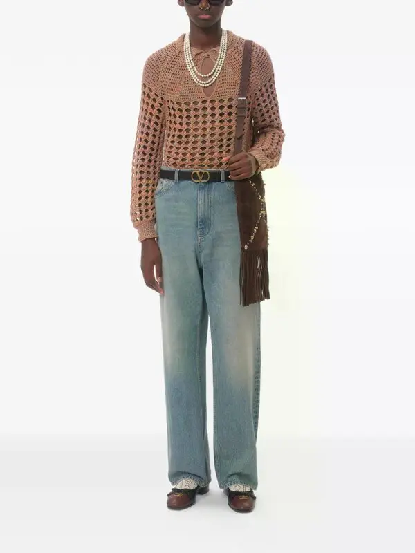 Valentino Garavani Belt-loop Jeans