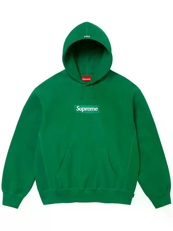 Supreme Box Logo Hoodie - Green