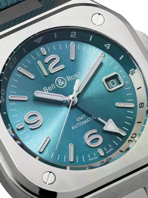 BELL & ROSS Br-05 Gmt 41mm Timepiece - Blue