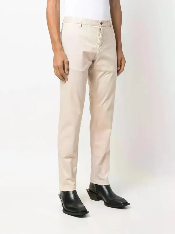Philipp Plein Hexagon-patch Slim-fit Chinos
