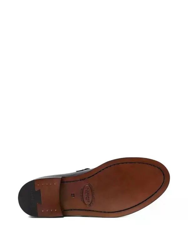 SCAROSSO Leather Loafers
