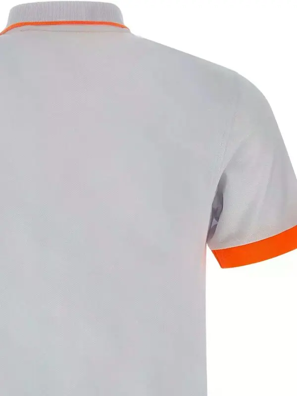 SUN 68 Cotton Polo Shirt - Neutrals