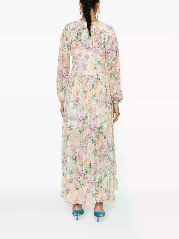 Zimmermann Halliday Floral-print Maxi Dress