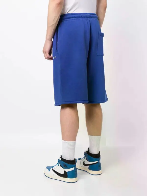 Off-White Logo-print Track Shorts