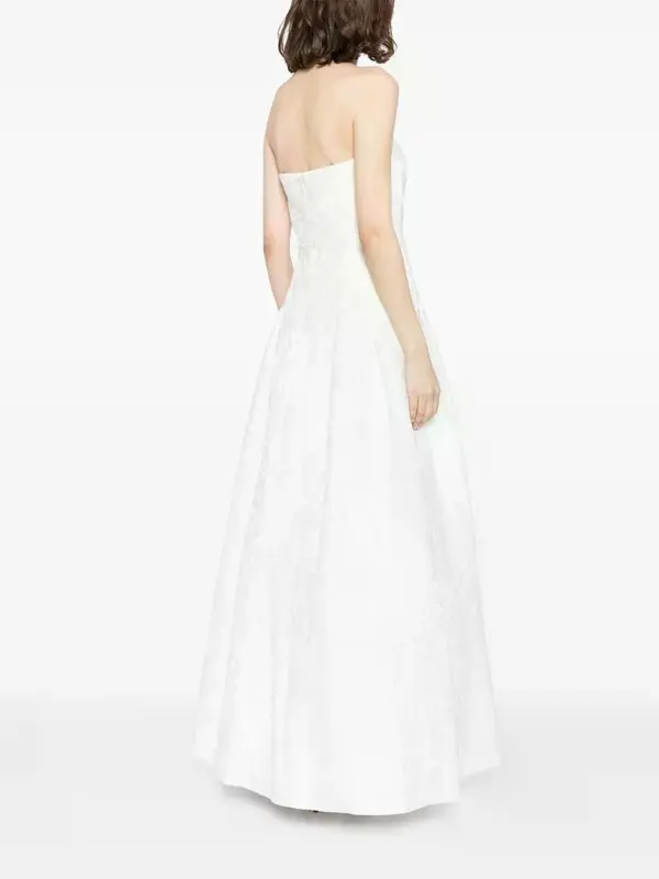 Sachin & Babi Belle Strapless Embroidered Dress