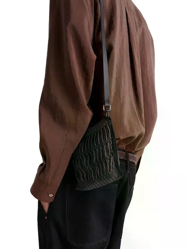LEMAIRE X Filt Mini Net Shoulder Bag - Brown