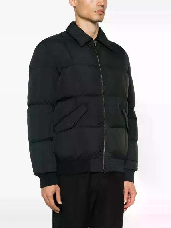 Herno Logo-plaque Padded Jacket - Black