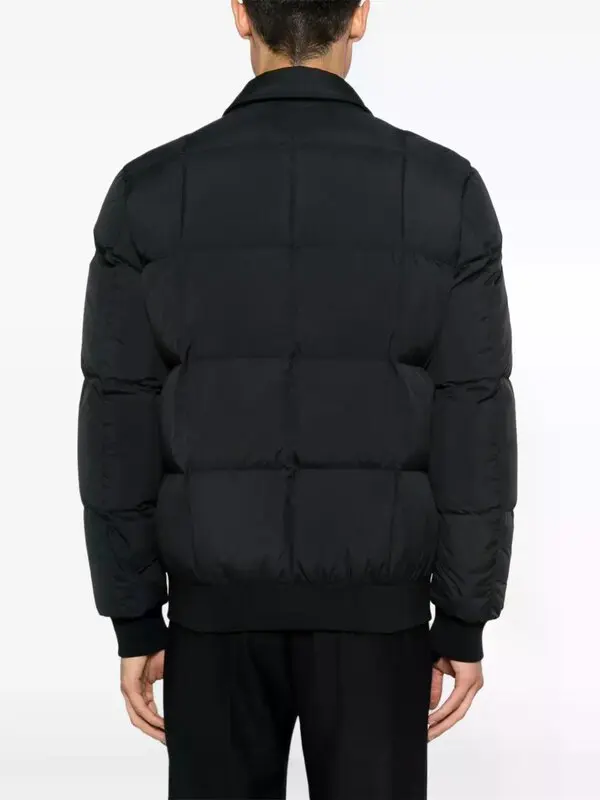 Herno Logo-plaque Padded Jacket - Black
