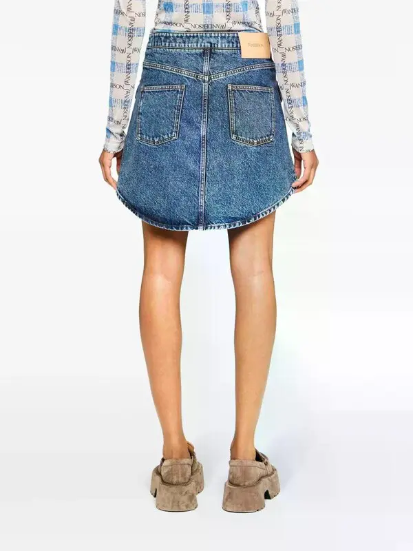 JW Anderson Curved Mini Skirt
