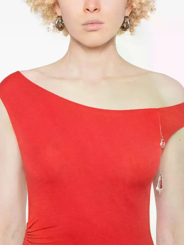 MANURI Coco Mini Dress - Red