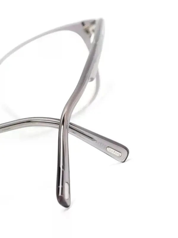 TOM FORD Wayfarer-frame Transparent Glasses