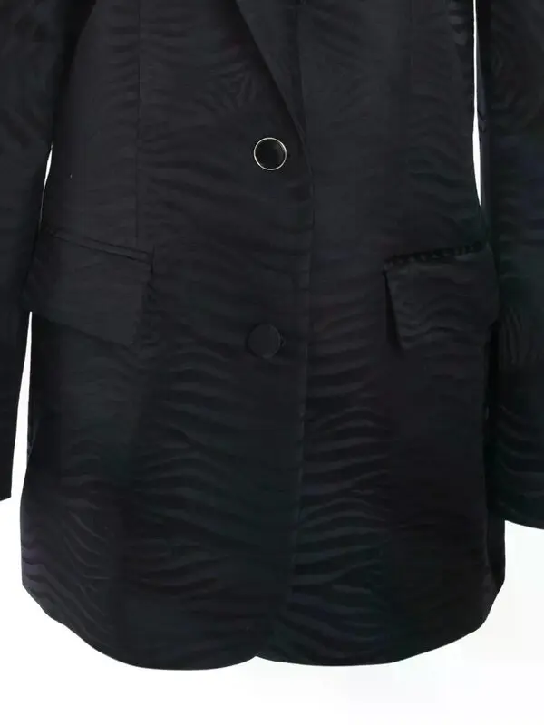 Roberto Cavalli Devoré-effect Blazer