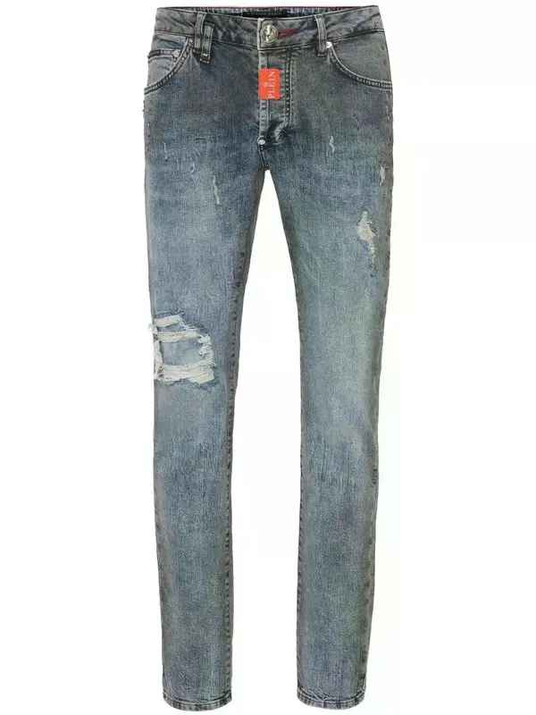 Philipp Plein Distressed-effect Jeans