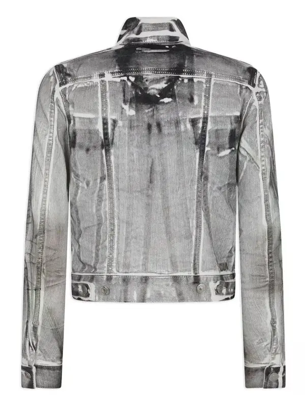 Dsquared2 Distressed Denim Jacket