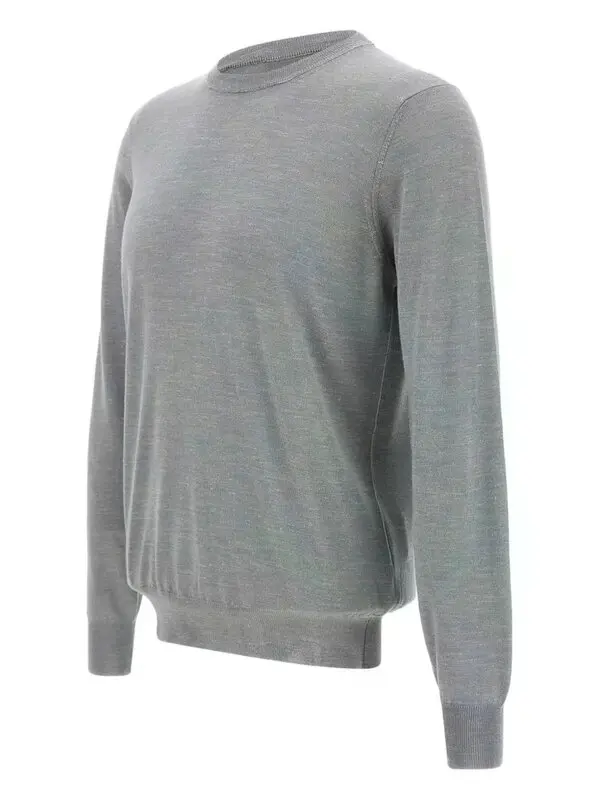 FILIPPO DE LAURENTIIS Cotton Jumper - Grey