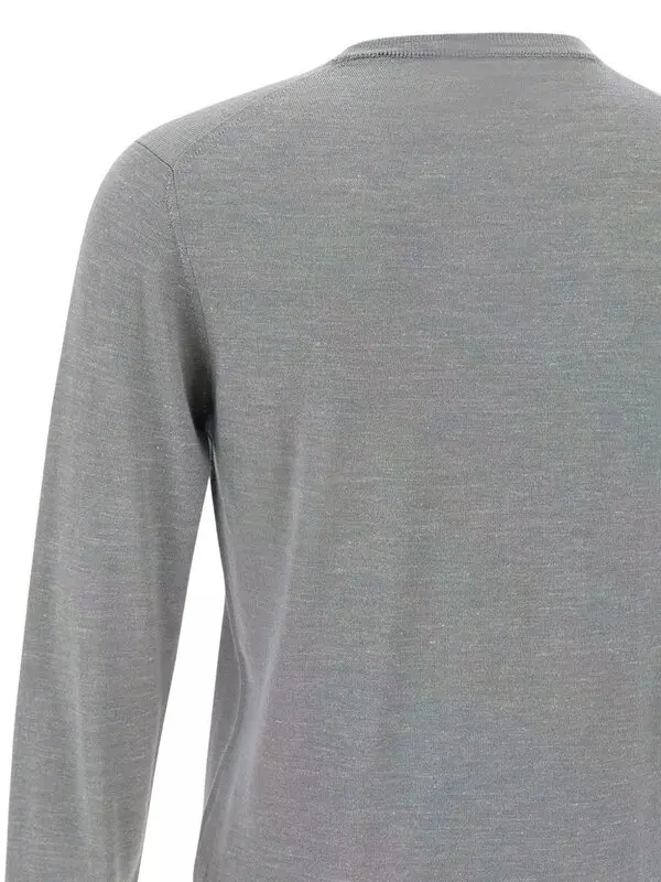 FILIPPO DE LAURENTIIS Cotton Jumper - Grey