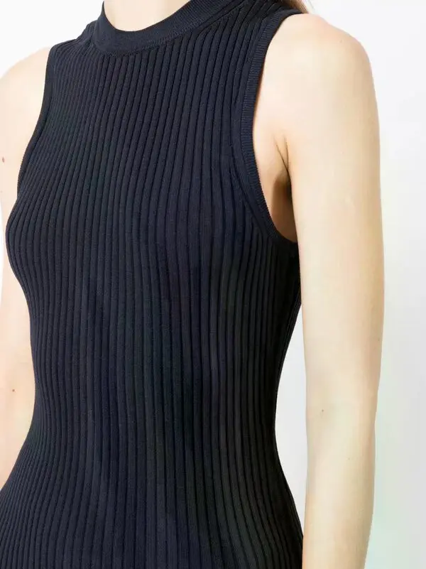 3.1 Phillip Lim Ribbed Knit Sleeveless Top