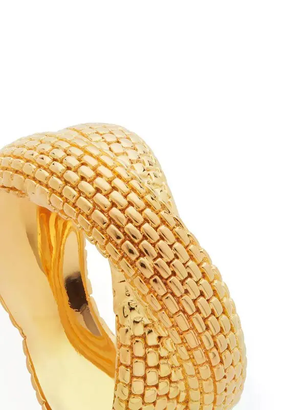 Monica Vinader Woven Cross Ring