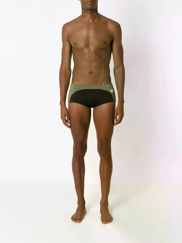 AMIR SLAMA Colourblock Swimming Trunks