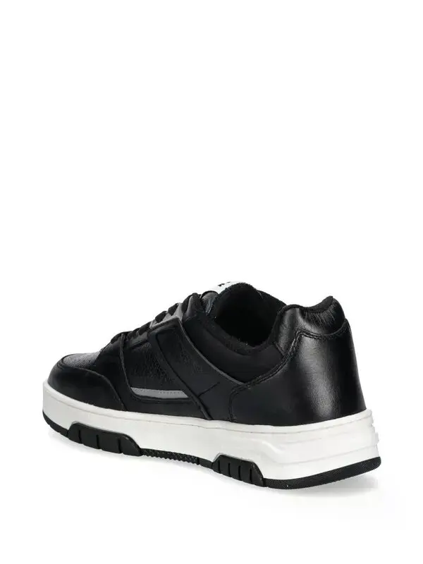 MSGM Logo-patch Sneakers - Black