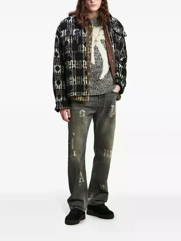 Palm Angels Mélange-effect Jumper