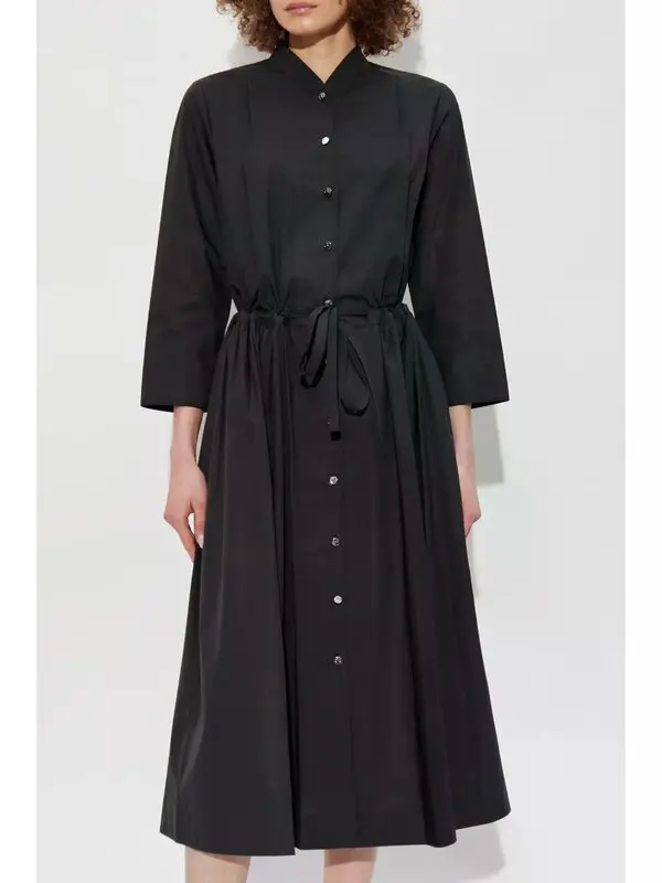 Tory Burch Belted Cotton Shirt Dress