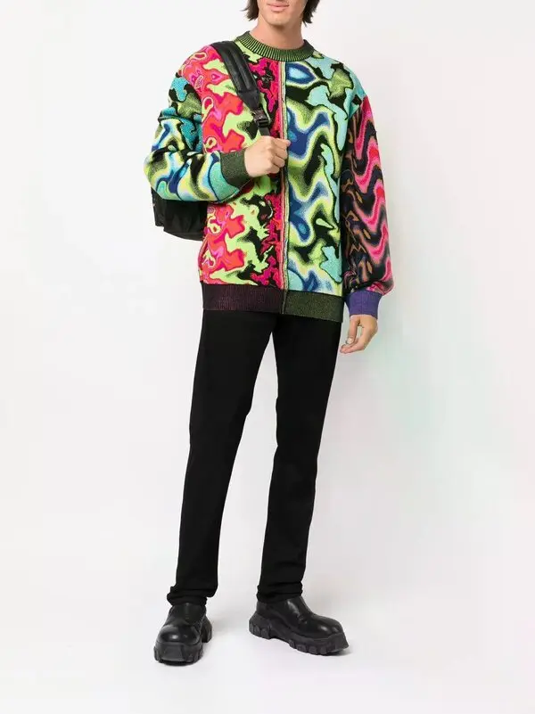Philipp Plein Embroidered Logo Straight-leg Jeans