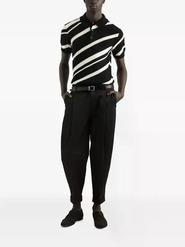 Dolce & Gabbana Striped Polo Shirt