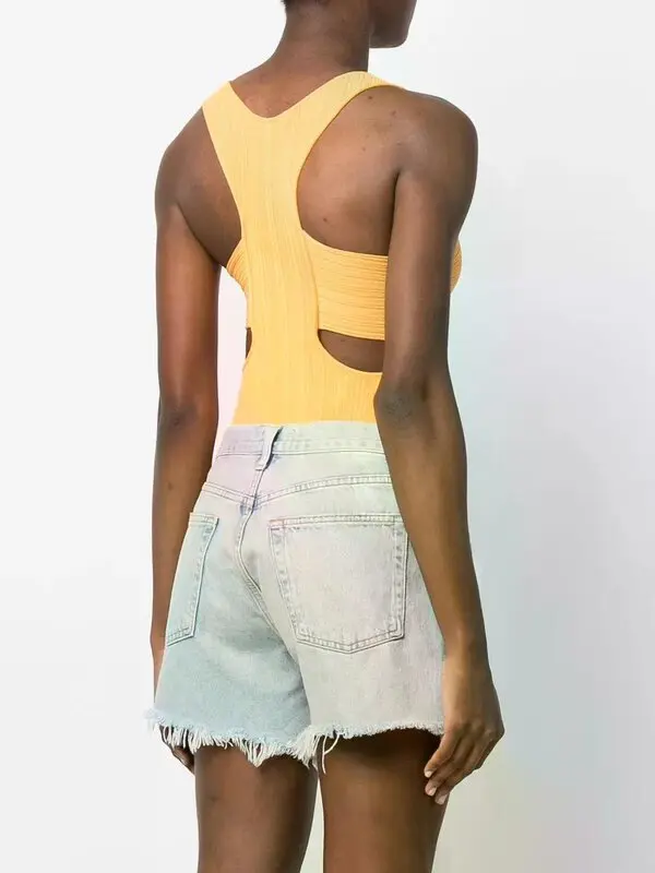Stella McCartney Cut-out Knit Bodysuit