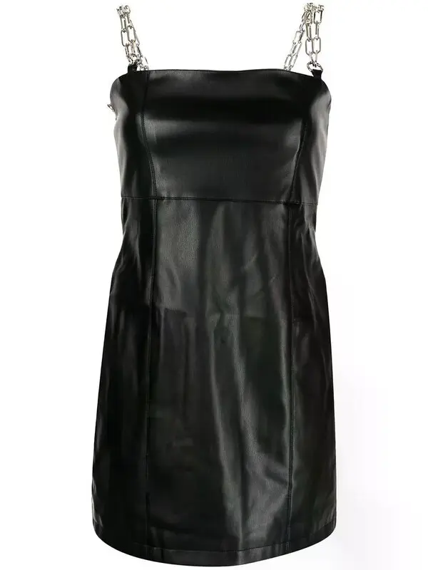 Rokh Chain Strap Mini Dress