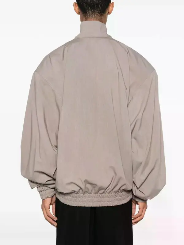 Gcds Logo-appliqué Drop-shoulder Jacket
