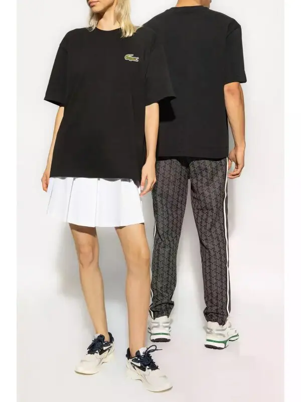 Lacoste Logo-embroidered T-shirt