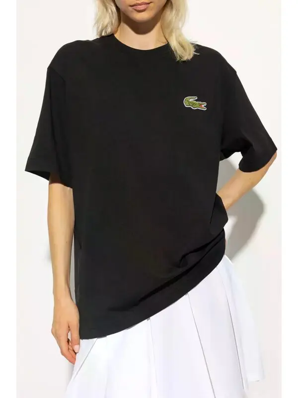 Lacoste Logo-embroidered T-shirt