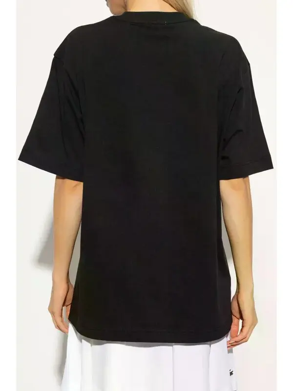 Lacoste Logo-embroidered T-shirt