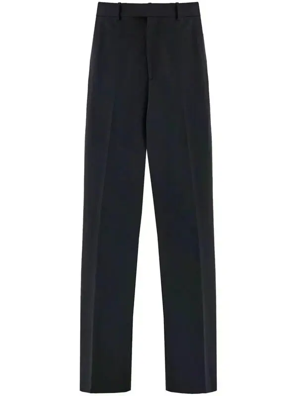FERRAGAMO Straight-leg Cotton Trousers