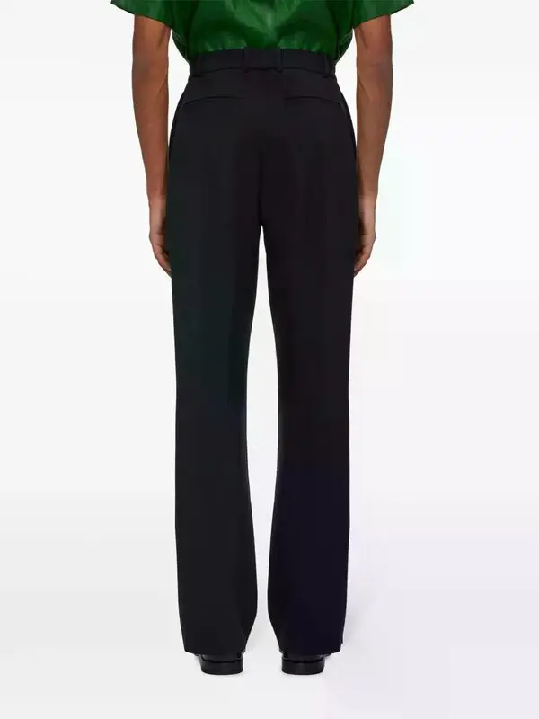 FERRAGAMO Straight-leg Cotton Trousers