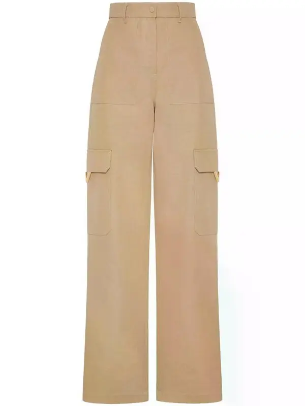 Valentino Garavani Canvas Cargo Trousers