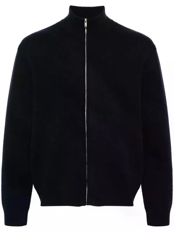 Nanushka Poval Zip-up Wool Cardigan