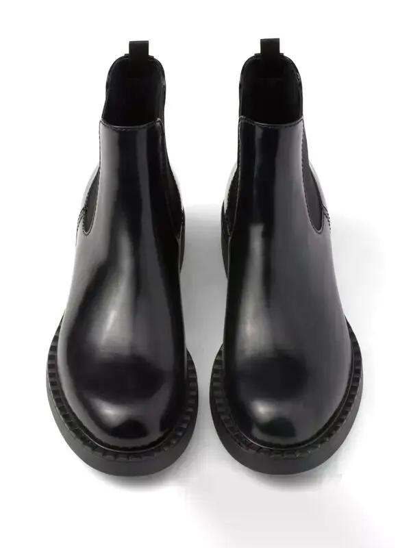 Prada Brushed-finish Chelsea Boots